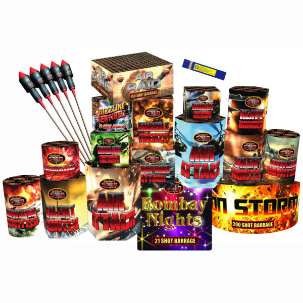 Buy Firework Display Packs Online At Discount Prices - Bargain Firework ...